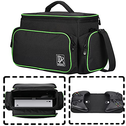 DRZERUI Carrying Case for Xbox Series S, Travel Case Storage for Xbox Series S Console, Controllers, Power Cables and Other Gaming Accessories