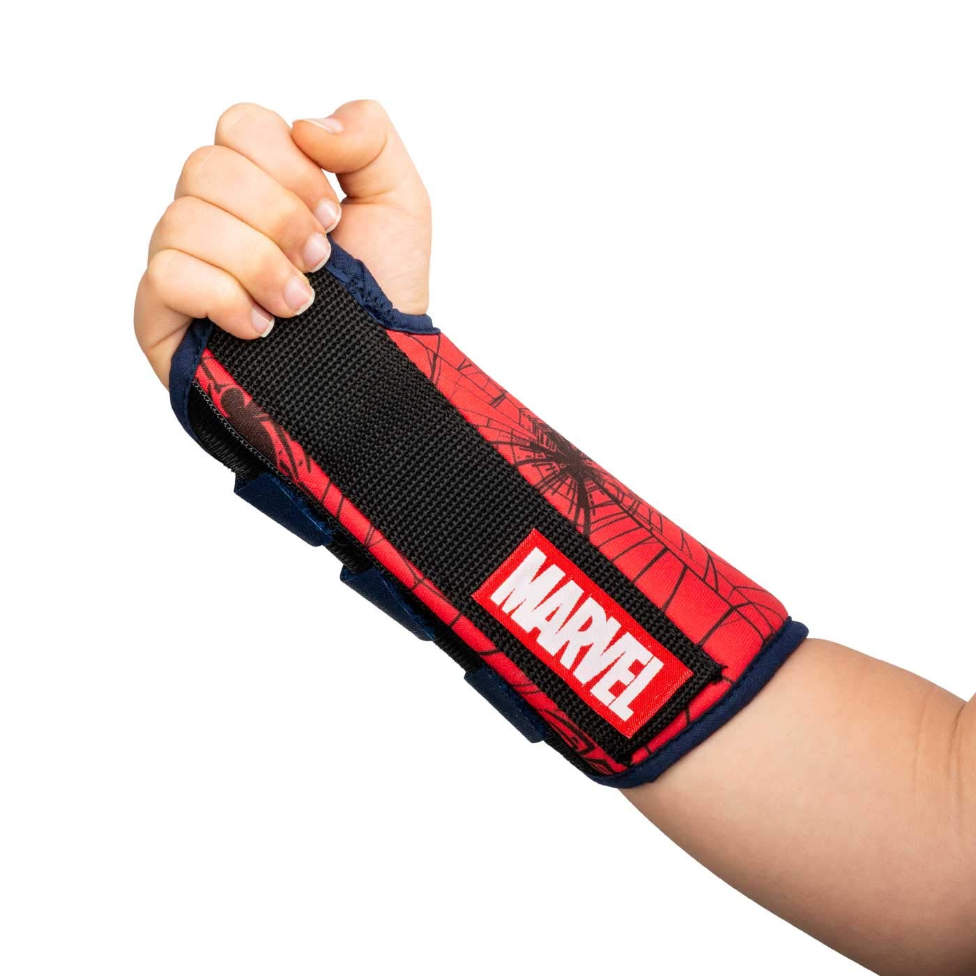 DonJoy Advantage Comfort Wrist Brace for Youth/Kids Featuring Marvels Captain America, Spider-Man to aid sprains strains Support tendonitis Carpal Tunnel - Spider-Man XX-Small - Right
