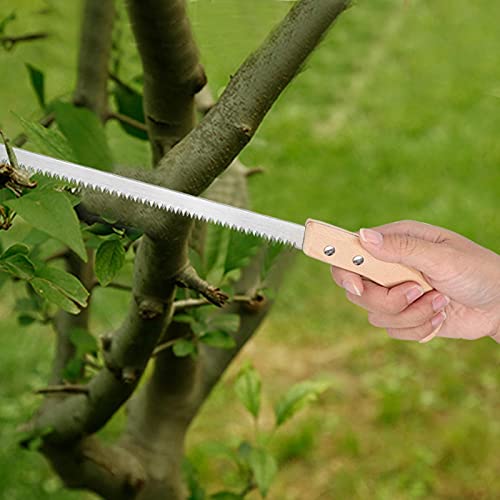 Hand-Held Pruning Saw, Bonsai Saw and Tree Trimmer, Narrow Blade Bonsai Saw, Fast Cutting Hand Tool for Ikebana Bonsai Lawn Garden