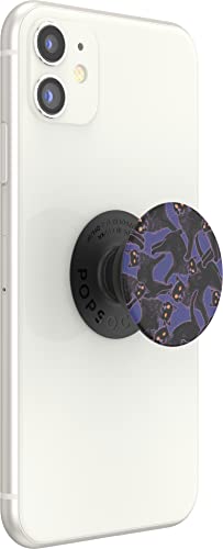 PopSockets Phone Grip with Expanding Kickstand, PopSockets for Phone - Black Cat Crossing