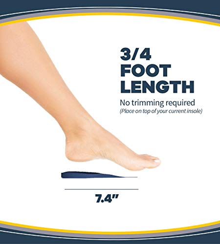 Dr. Scholl's Heel Pain Relief Orthotics // Clinically Proven to Relieve Plantar Fasciitis, Heel Spurs and General Heel Aggravation (for Women's 6-10,)