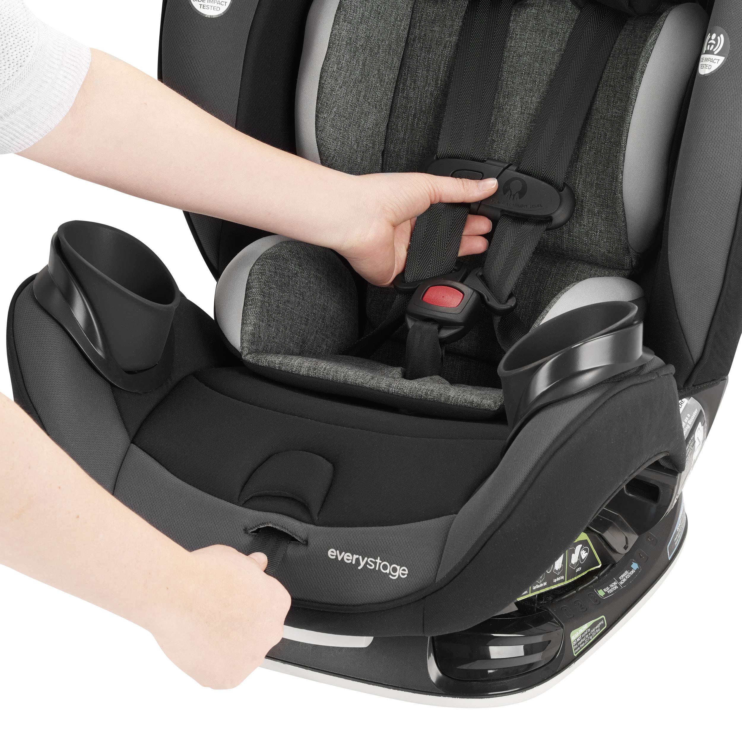 Evenflo Everystage DLX All-in-One Convertible Car Seat, Crestland