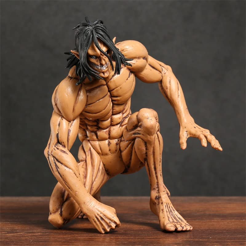 GIRARVS Аttаck оn Titаn Figure - Аttаck оn Titаn Action Figure - Erеn Yеager Figure-Anime Figure Statue Ornament