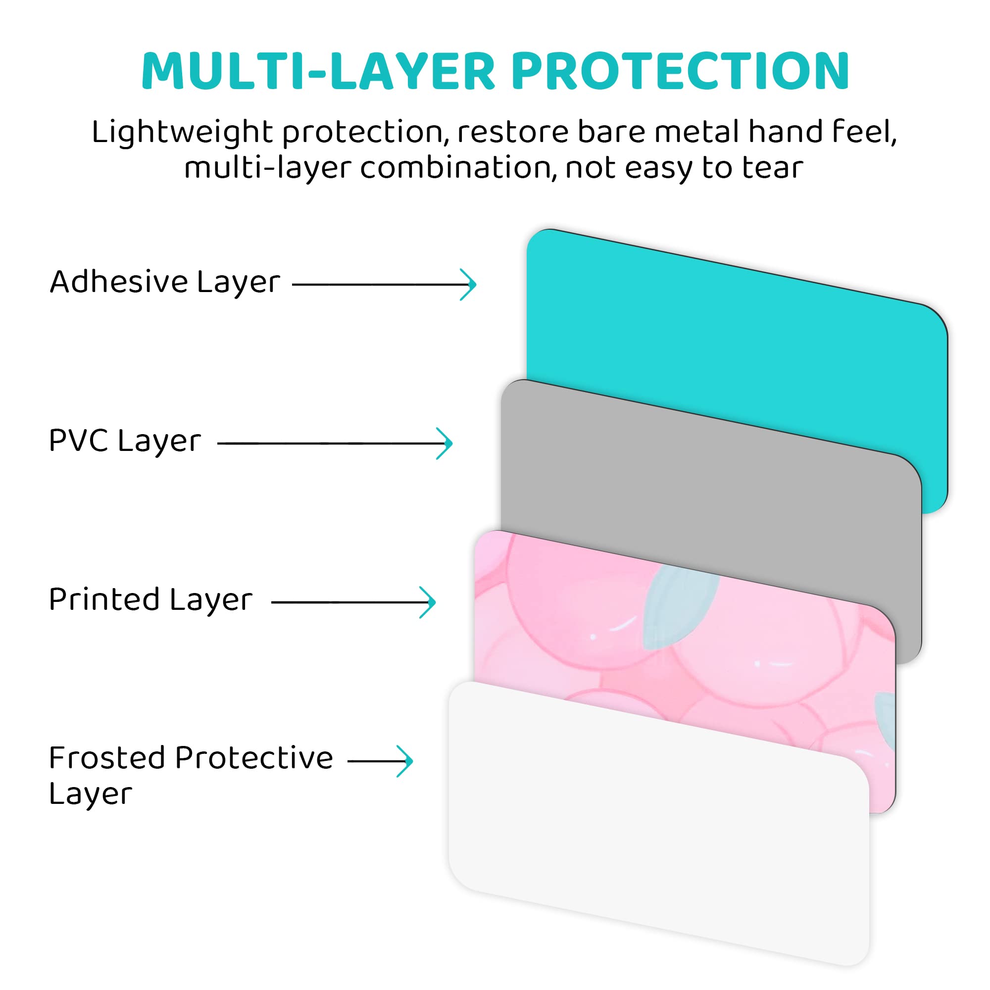 GLDRAM Switch OLED Skin, Cute Peach Pattern Full Wrap Skin Cover, Pink Decal Film Sticker Protective for Nintendo Switch OLED, Joycon Controller, Handle Grip and Dock