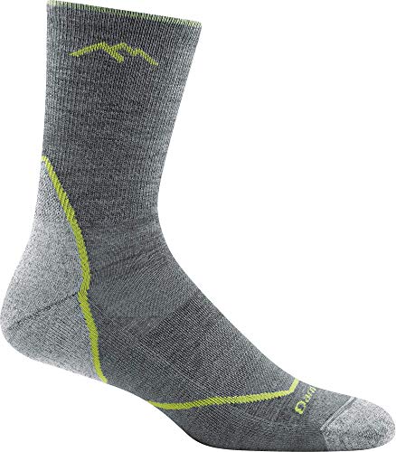 Darn Tough (Style 1972) Men's Light Hiker Hike/Trek Sock - Gray, Medium