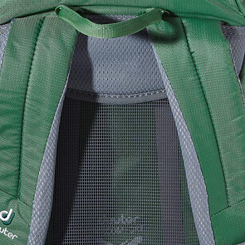 Deuter AC Lite 18 Men's 18 Liter Backpack with Lightweight Steel Frame and Ergonomical Straps | Hydration Compatible, Ventilated Back and Rain Cover for Day Hikes - Leaf