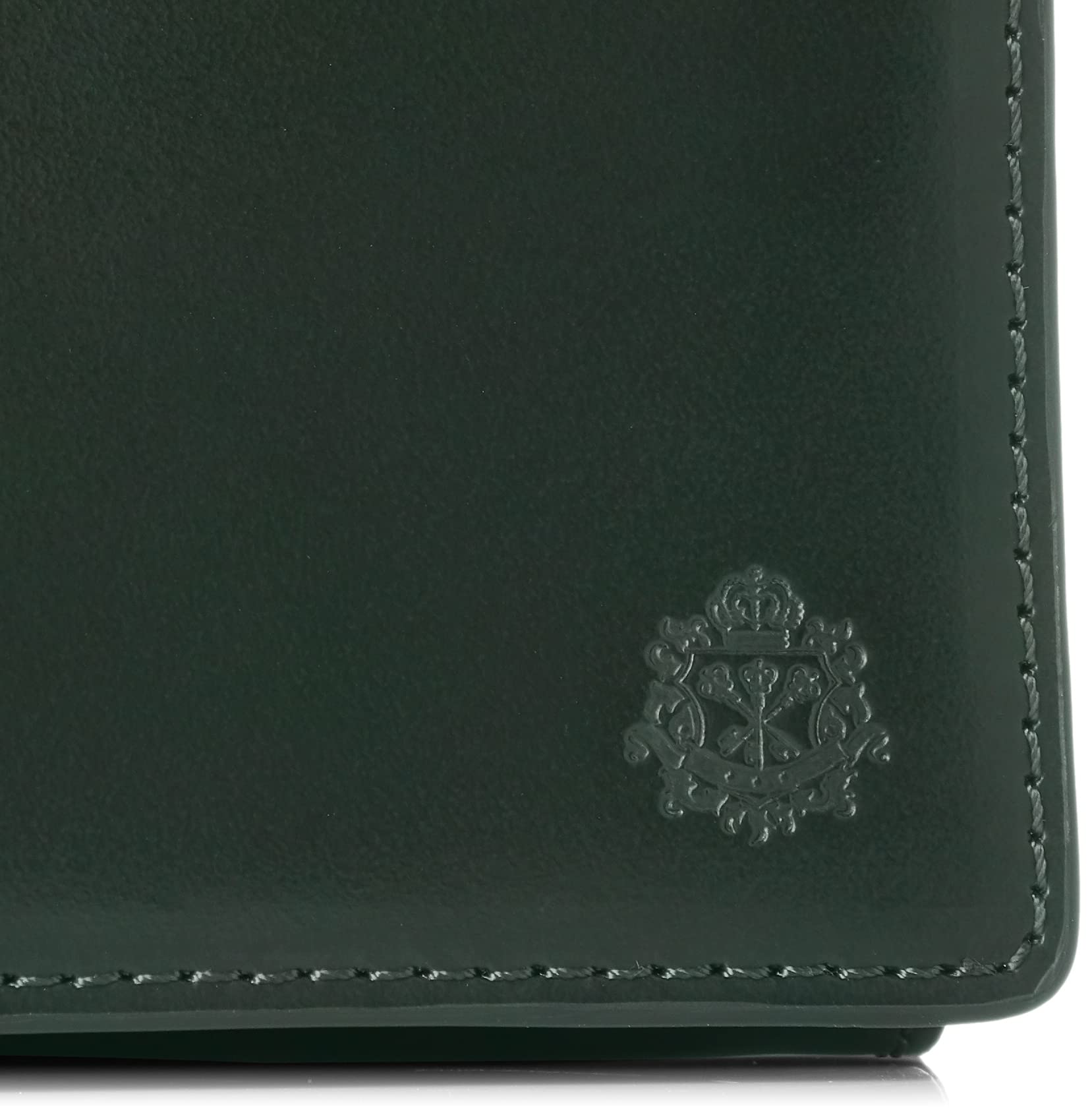 Dubeige(ドゥベージュ) Men's ADVAN Leather Long Wallet, Green