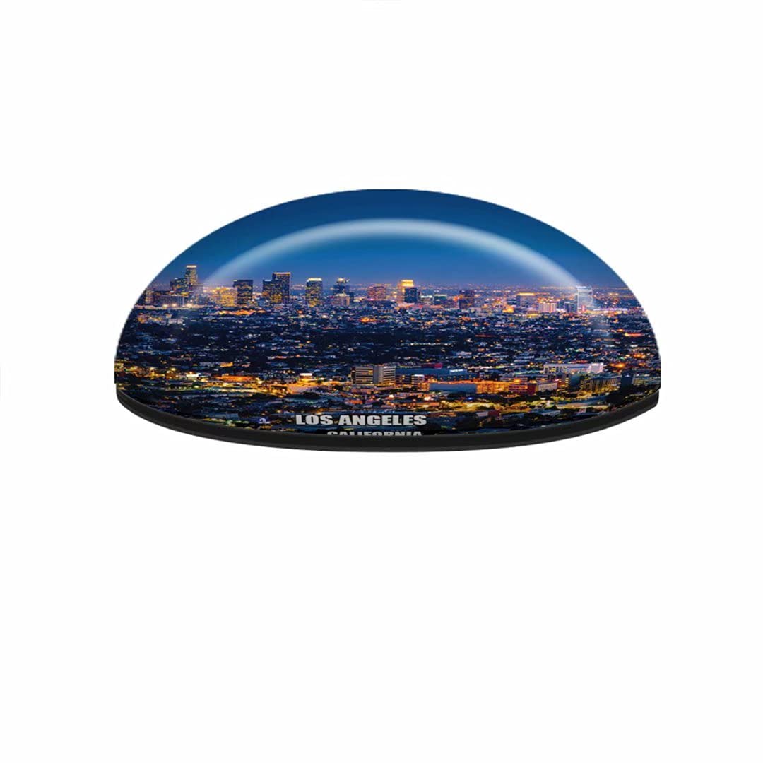 Los Angeles California USA Refrigerator Magnet 3D Handmade Travel Souvenir Gift Collection Decoration