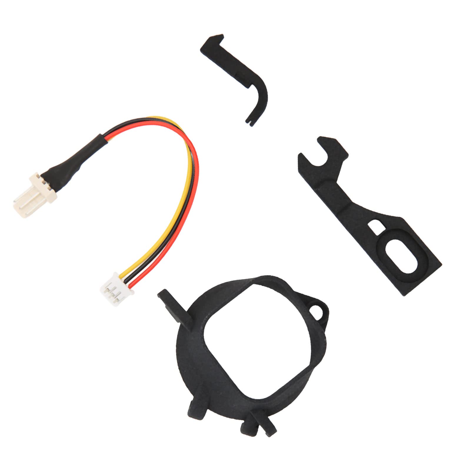 Gaeirt Mini Fan 3D Print Mount Kit, Console Cooling Fan Mount Keep Silent Replacement for Game Controller