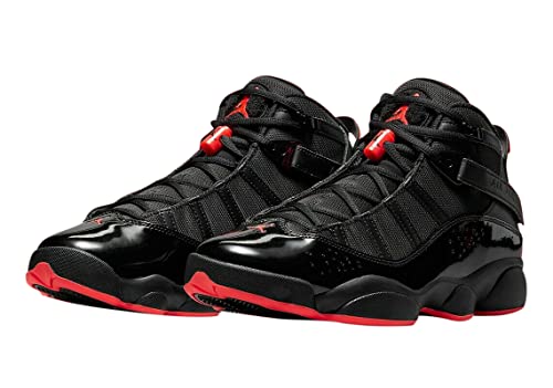 Men's Jordan 6 Rings Black/Infrared 23-Black (322992 066) - 13
