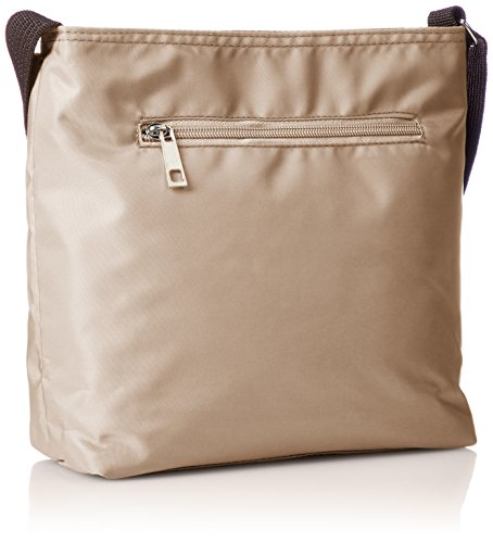 Sofia Valentino 1802-4874-01 Shoulder Bag, Lightweight, 2-Layer Construction, Beige