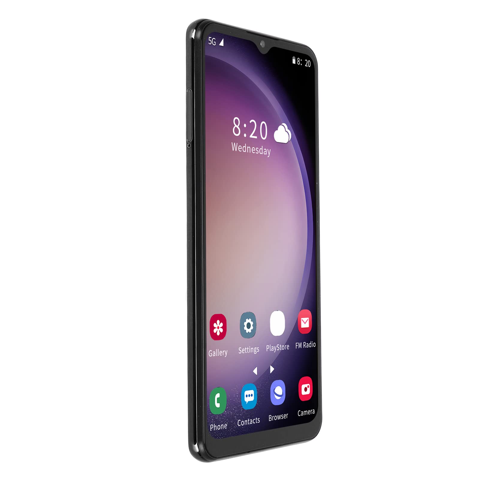 DAUZ Smart Phone, 6.52 Inch FHD & HD Screen, Unlocked Cell Phone Face Recognition for Phone Calls (US Plug)