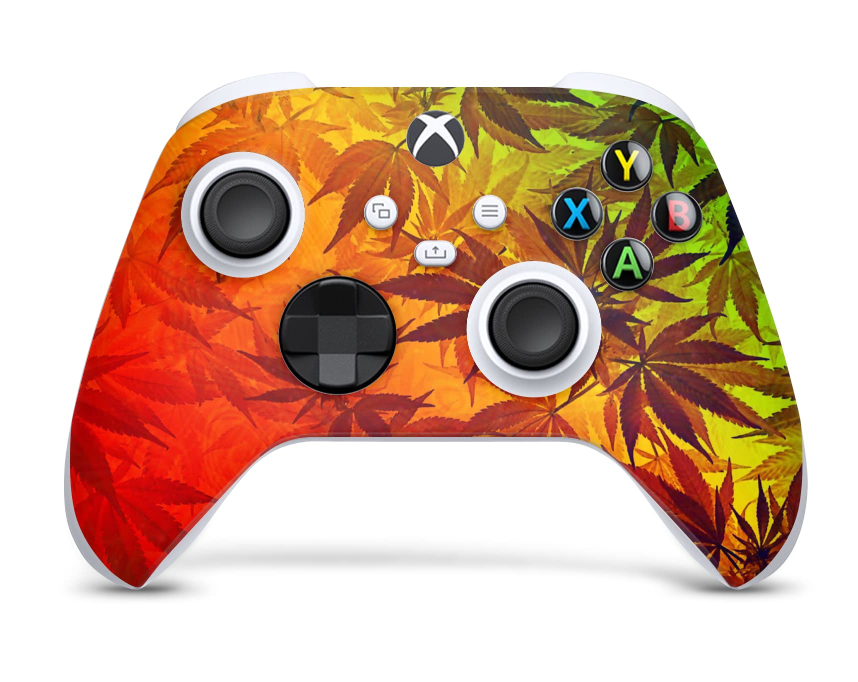 GNG Weed Skins Compatible with Xbox Series X Console Decal Vinal Sticker + 2 Controller Set