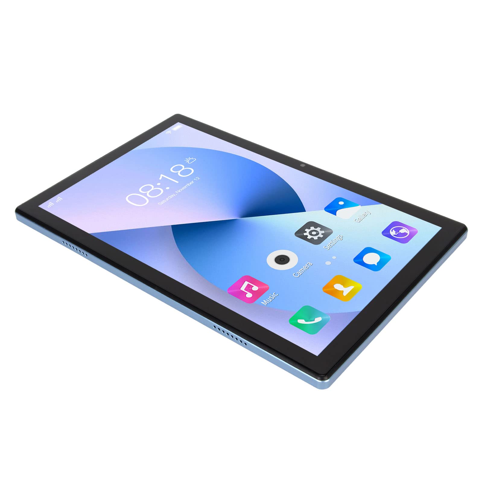 DAUERHAFT Tablet, WiFi Computer Tablet 100-240V US Plug 8 Core MT6753 CPU for Entertainment (Blue)