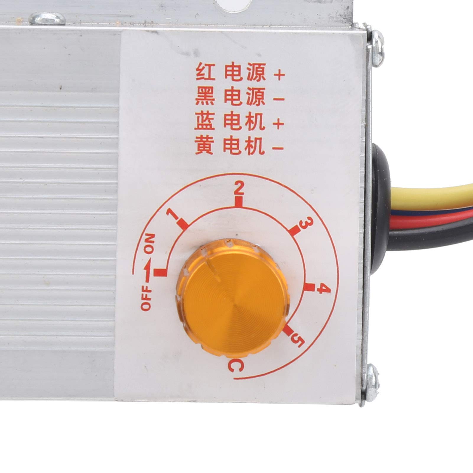 Dilwe Electric Bicycle Controller, 12V 250W Speed Regulator Controller with Electrical Lock Key Set Electric Bicycle Accessories