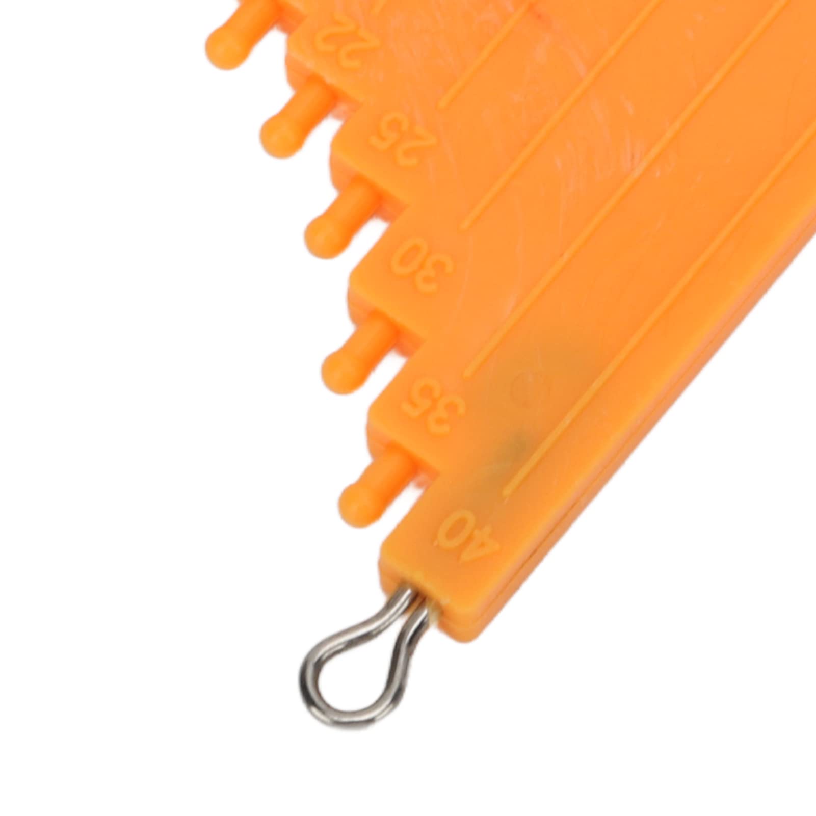 Dilwe Hair Gauge, 11 Front and Back Scales, Hair Rig Measurement Tool for Carp Fishing