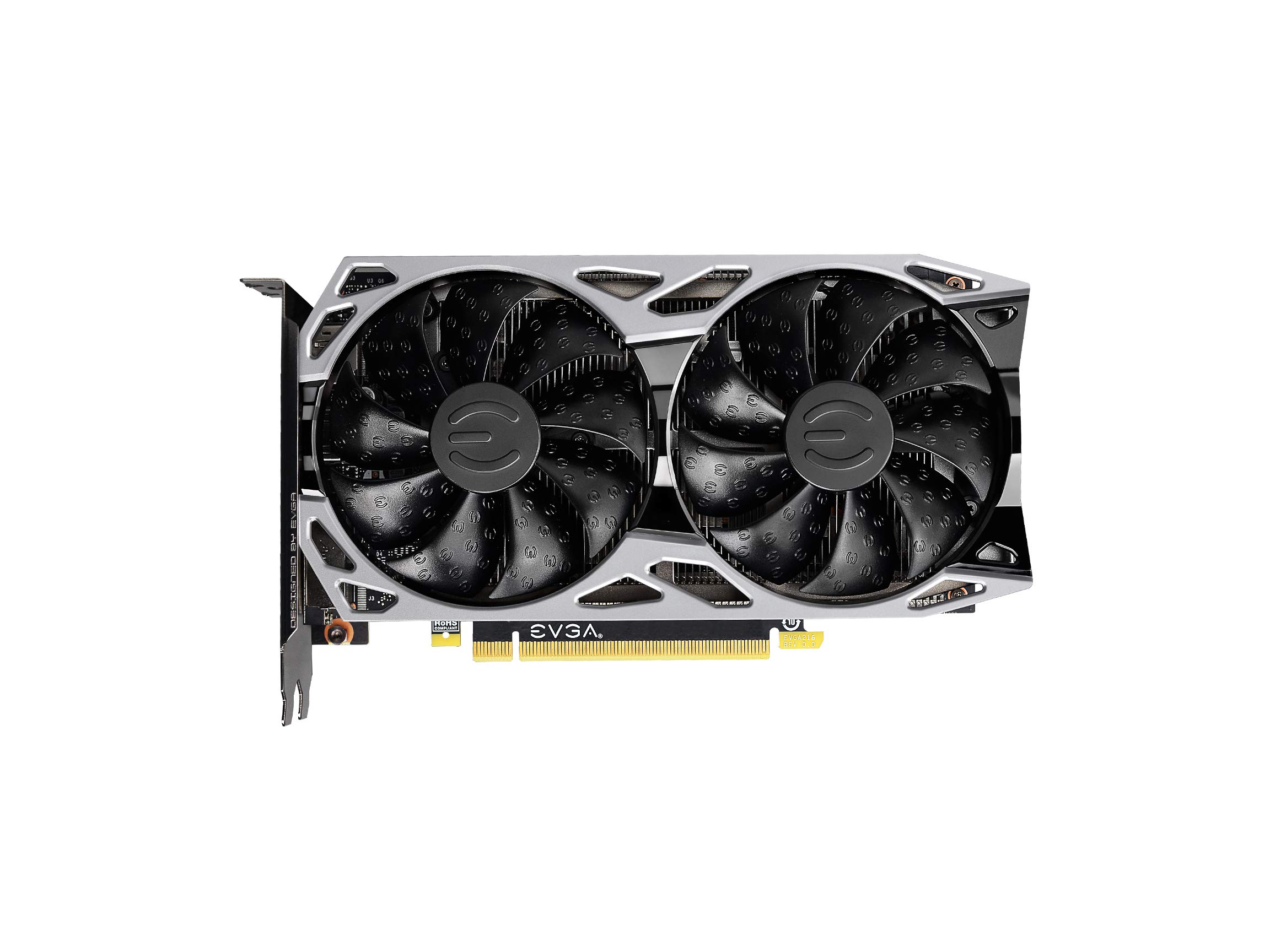 EVGA 06G-P4-2068-KR GeForce RTX 2060 KO Ultra Gaming, 6GB GDDR6, Dual Fans, Metal Backplate