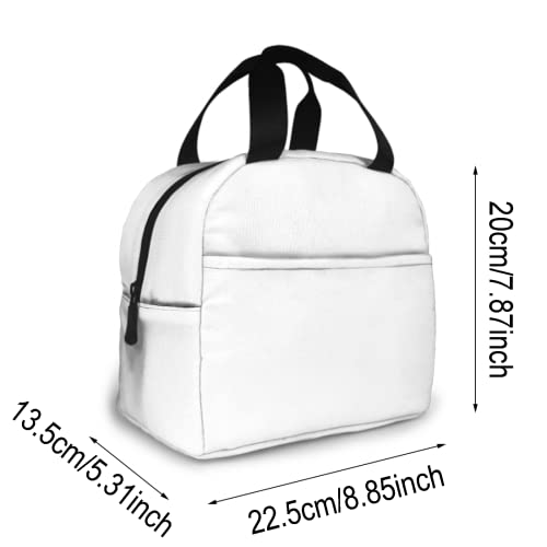 ybbed Anime Lunch Bag Insulated Leakproof Reusable Portable Cooler Box Practical Tote Bag for Work, Picnic One Size