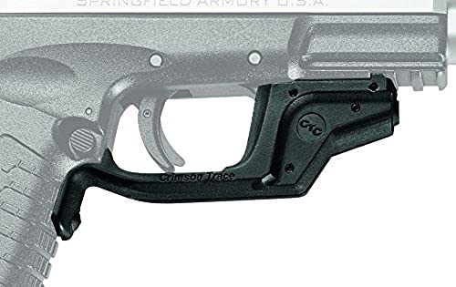Crimson Trace LG-448 Laserguards with Red Laser, Heavy Duty Construction and Instinctive Activation for Springfield Armory XD and XD(M) Pistols, Defensive Shooting and Competition