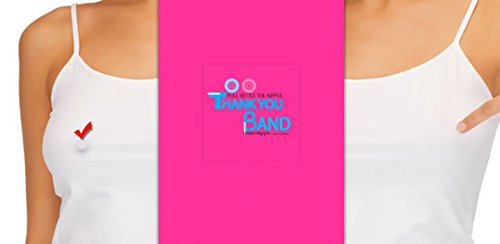 Thank You Band Hide & Protect Care (Mens' Nipple Hide & Care System) / 50 Pair (100 Pieces) Nipple Cover for Men and Women