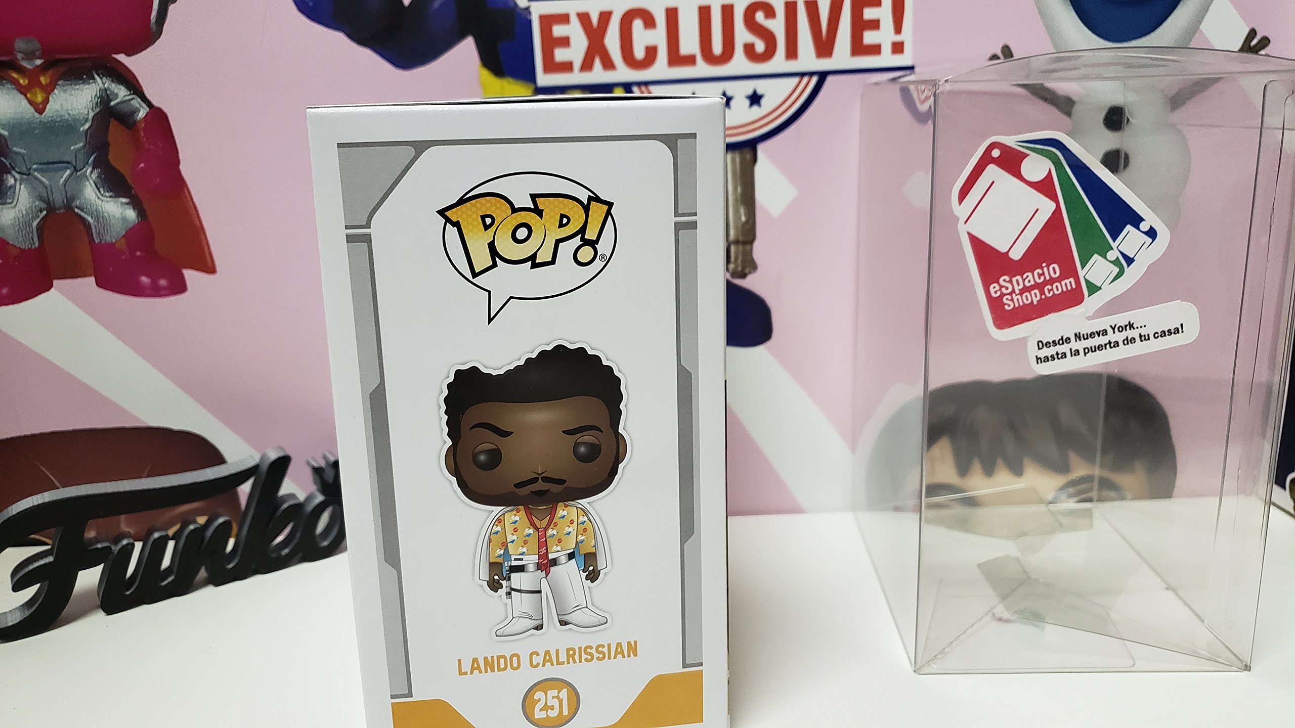 Solo A Star Wars Story Funko POP! Star Wars Lando Calrissian Exclusive Vinyl Bobble Head #251