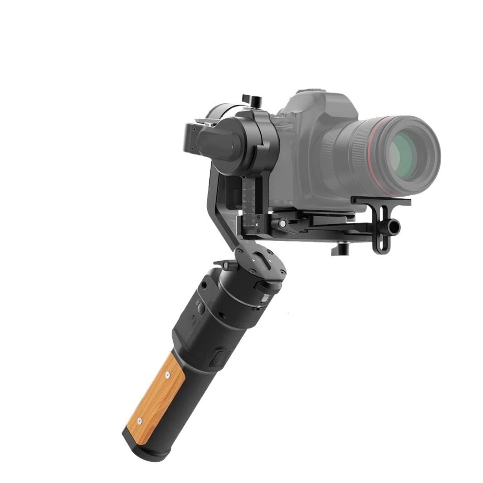 DONCK Action Camera Stabilizer 3 Axis Handheld Camera Stabilizer for DSLM/DSLR Camera Black for Outdoor Video Recording