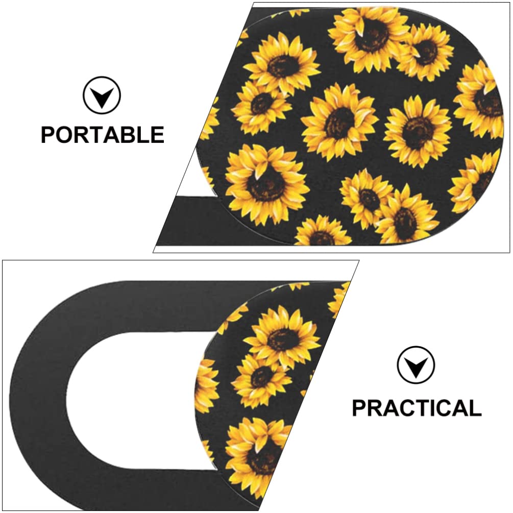 SOLUSTRE 21 pcs Camera Cover Privacy Webcam Cover Slide Tablet Camera lid Computer Webcam Cover Webcam Slider Webcam lid Computer Laptop Camera for Computer tabletd abs Lens Sunflower
