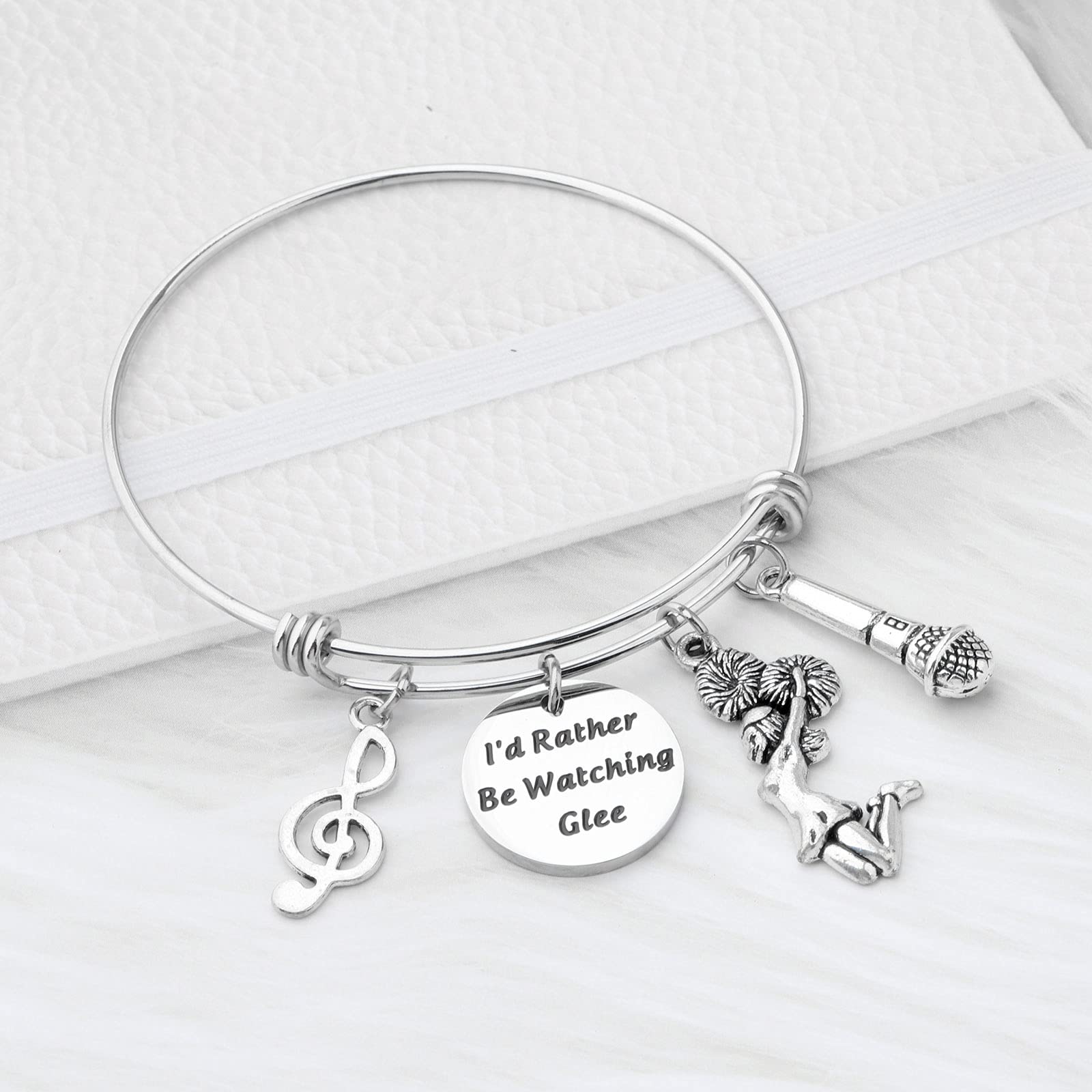 ENSIANTH Musical Comedy TV Show Inspired Gift Glee Lover Gift Glee Fans Gift I'd Rather Be Watching Glee (Watching Glee)