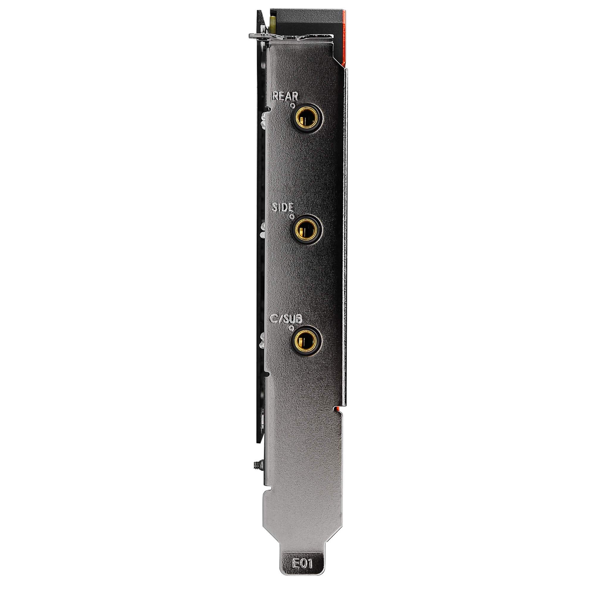 EVGA NU Audio Pro Surround (Add-On for NU Audio Pro, 7.1 Surround, Lifelike Audio, PCIe, Backplate, Designed with Audio Note, Requires NU Audio Pro), 712-P1-AN10-KR