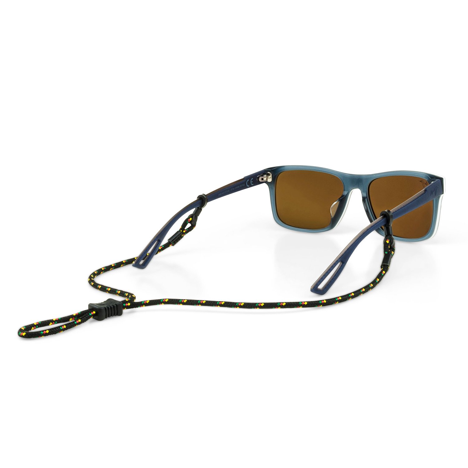 Croakies Terra Spec Adjustable Eyewear Retainer, Navy Silver, 12 Inch (TASC108HT)