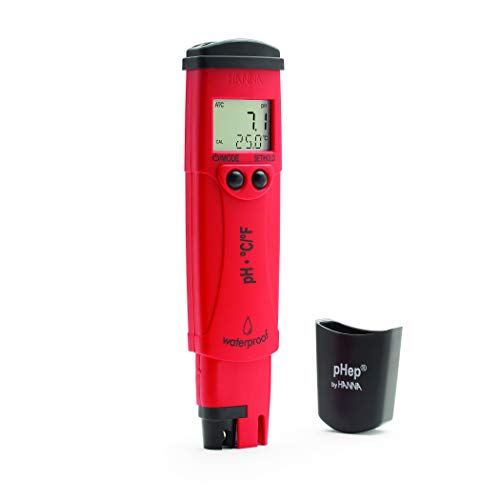 Hanna Instruments Grochek LCD pHep 4 Waterproof PH Temperature Meter | HI98127