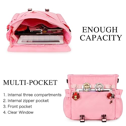 STEAMEDBUN Kawaii Backpack for School,Cute Backpack for Teen Girls,Aesthetic Ita Backpack with Insert
