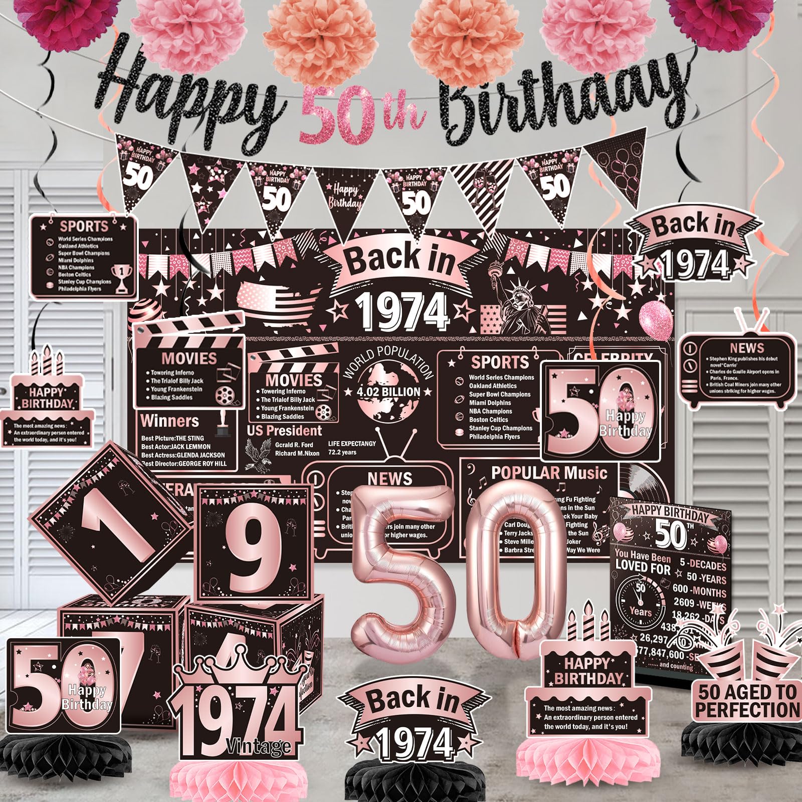 Prom Decorations for Party 2024 Prom Decorations Prom 2024 Decorations Prom Party Decorations Prom Backdrop 2024 Prom Balloons Graduation Decorations Class of 2024