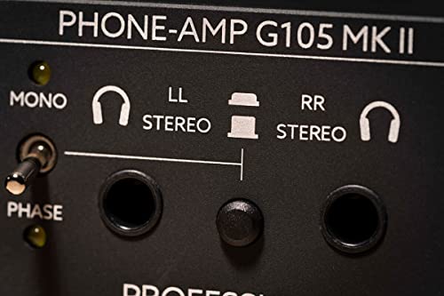 Lake People G105 MK II Compact Studio Headphone Amplifier for 2 Headphones