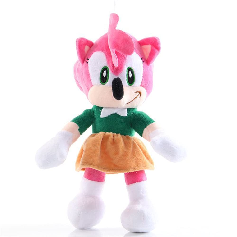 HEARTAI Sonic Plush Figure Doll Plush 11" Sonic Toy 6（PCS） Set…