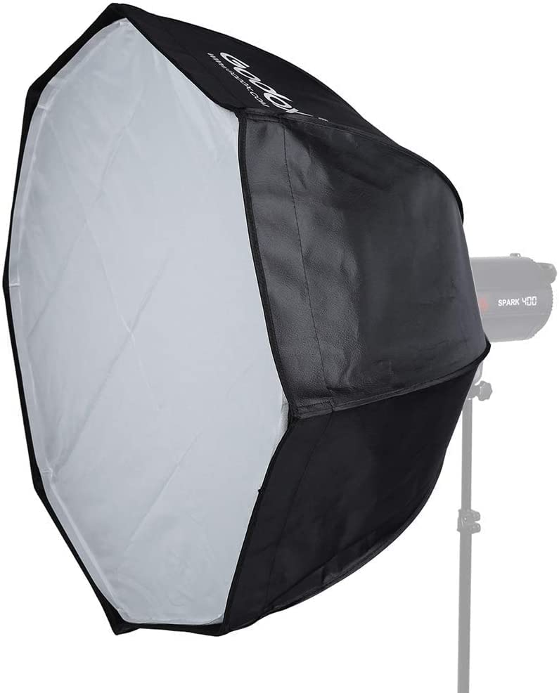 Godox SB-UE Umbrella Octagon Softbox Reflector with Honeycomb Grid for Speedlight Flash (Bowens Mount) (80 CM)