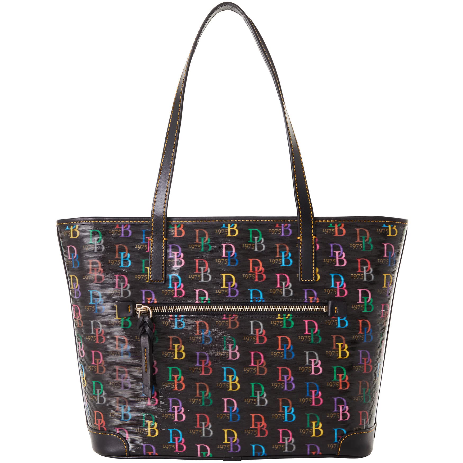 Dooney & Bourke Handbag, Db75 Multi Charleston Shopper Tote - Black
