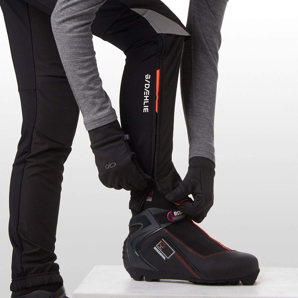 Daehlie Women's Winner 3.0 Cross Country Ski Pants - Wind and Water Resistant Stretch Pant, Black, Medium