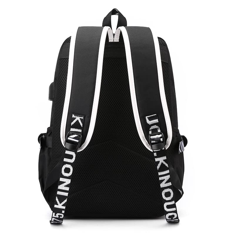 Marketair Anime Backpack Laptop Bag Large Casual Daypack Cosplay Backpack Travel Backpack