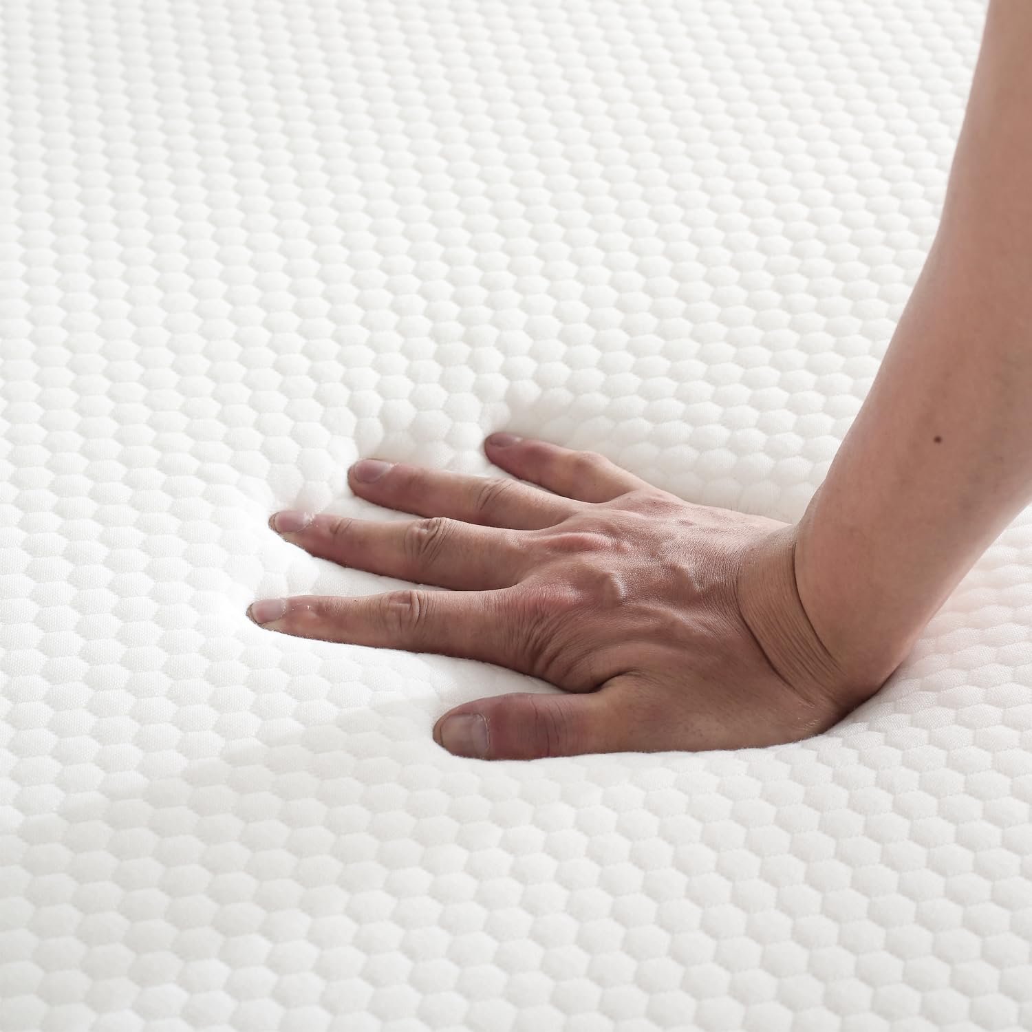 Gwydre 3Inch Topper Mattress,Memory Foam Mattress,High Density Ventilated Memory Foam Bed Mattress Topper,with Removable & Washable Cover (Full)