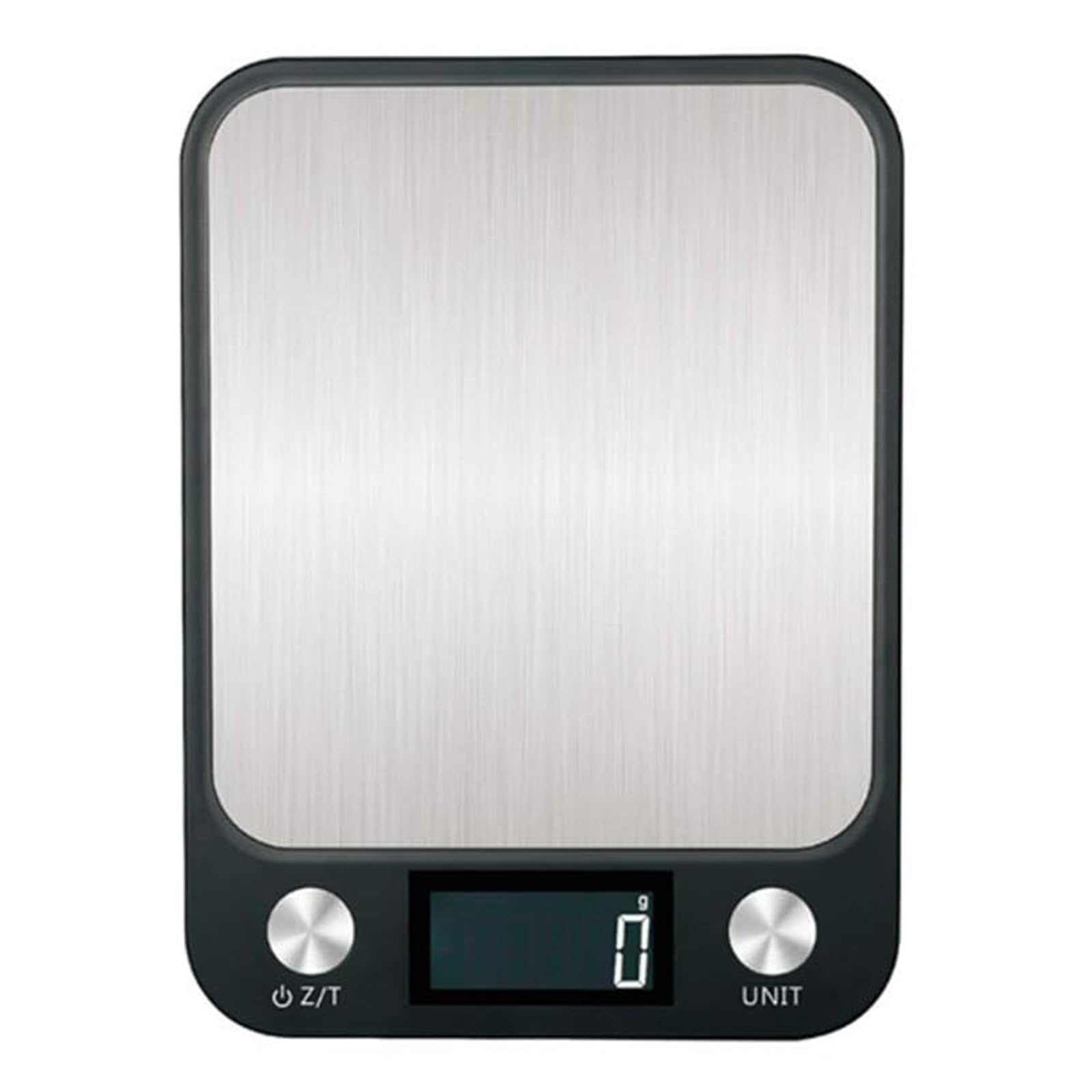 Digital Kitchen Food Scale, 22 lb 10 KG Conzy Multifunction Weight Scale for Food Ounces and Grams, Stainless Steel Scale Panel with LCD Display, Batteries Included