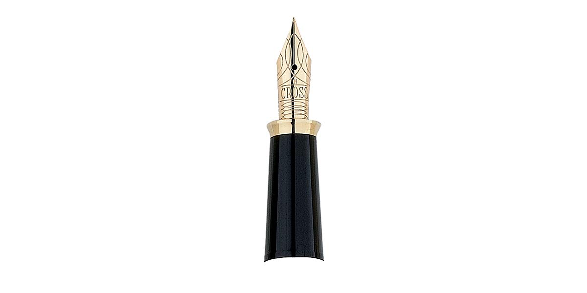 Cross Townsend 23 Carat Gold Plated Nib with 23 Carat Gold Plated Fine Nib Ring