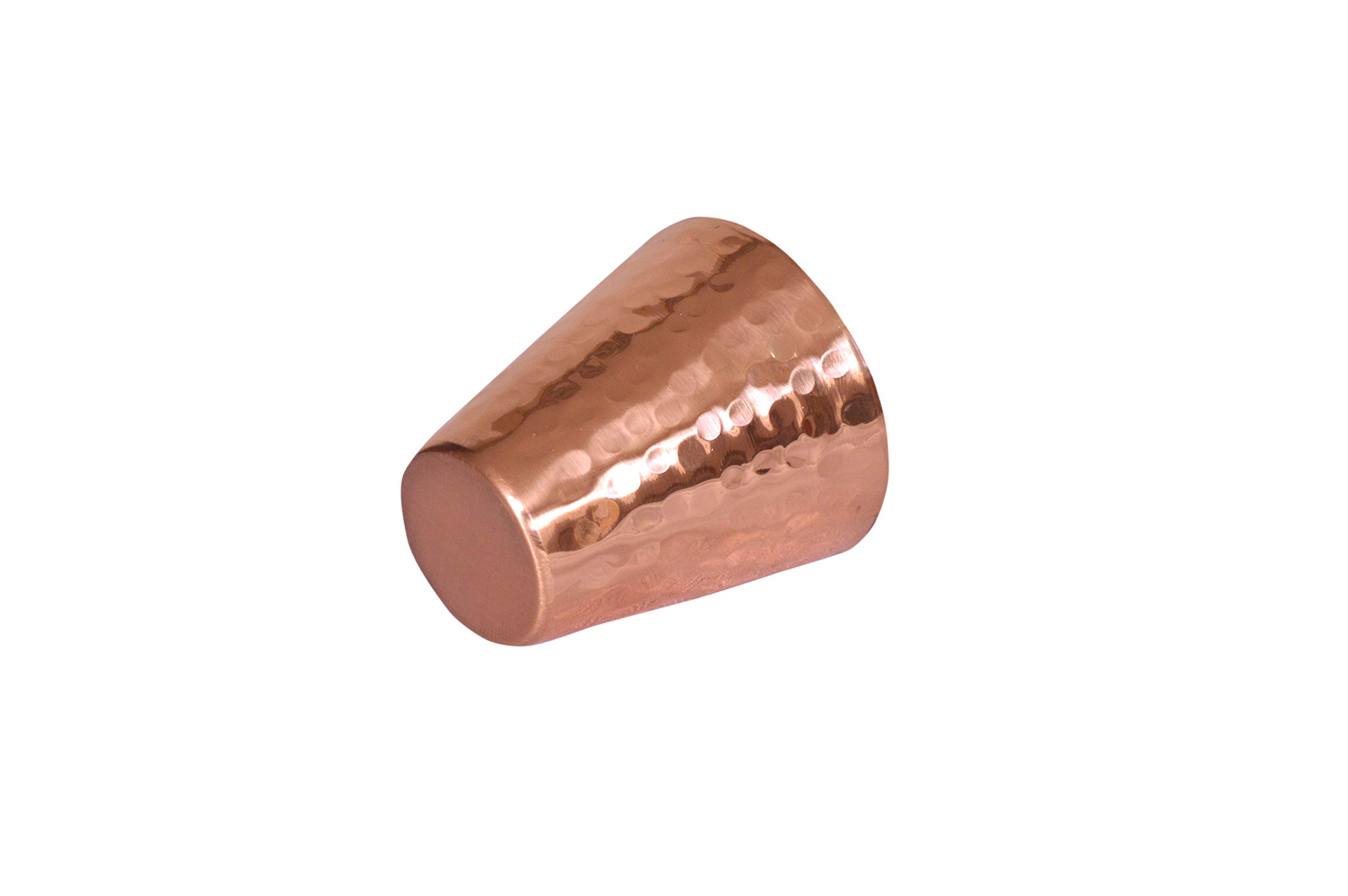 Generic Copper Essentials Mascow Mule Hammered Copper Shot Glasses(Set Of 4) 100% Pure Copper With Gift Boxes