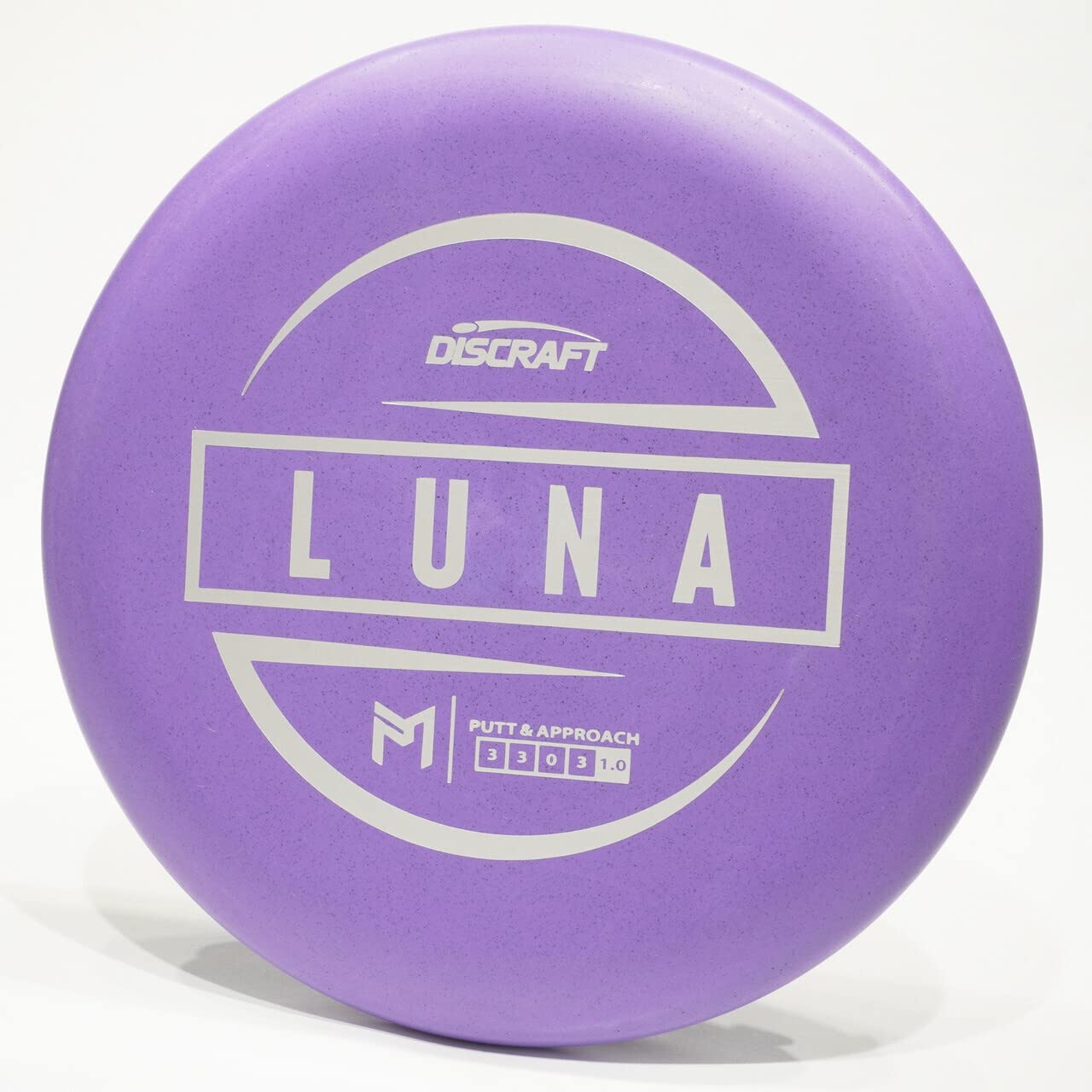 Discraft Luna (Jawbreaker Rubber Blend) Paul McBeth Signature Putter & Approach Golf Disc, Pick Weight/Color [Stamp & Exact Color May Vary] Gray 173-174 Grams