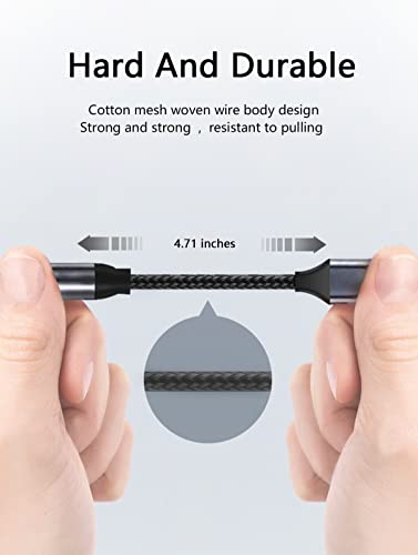 THYBDB Headphone Adapter for iPhone, for iPhone aux Adapter, Earphone Adapter Jack Compatible for iPhone 13/13 Pro/12/11/11 Pro/11 Pro Max/SE/X XR XS XS Max 8 7(Music Species)