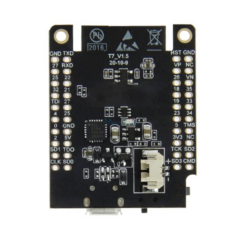 Mini32 ESP32-WROVER-B PSRAM Wi-Fi Bluetooth Module USB to TTL CP2104 UART/SPI/IIC I2C Interface 2.7-3.6V for IOT Development