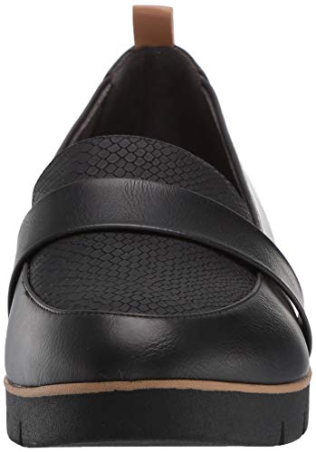 Dr. Scholl's Shoes Women's Webster Loafer, Black, 8.5 Wide US