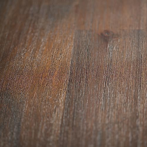 SIMPLIHOME Monroe Solid Acacia Wood 22 inch wide Square Rustic End Side Table in Distressed Charcoal Brown with Storage, 1 Drawer, for the Living Room and Bedroom