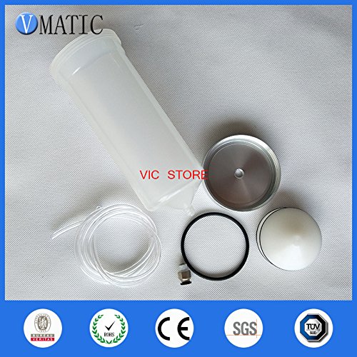 Quality 500Cc 500Ml Luer Lock Tip Plastic Dispenser Dispensing Syringe Barrel With Piston & Adapter Set