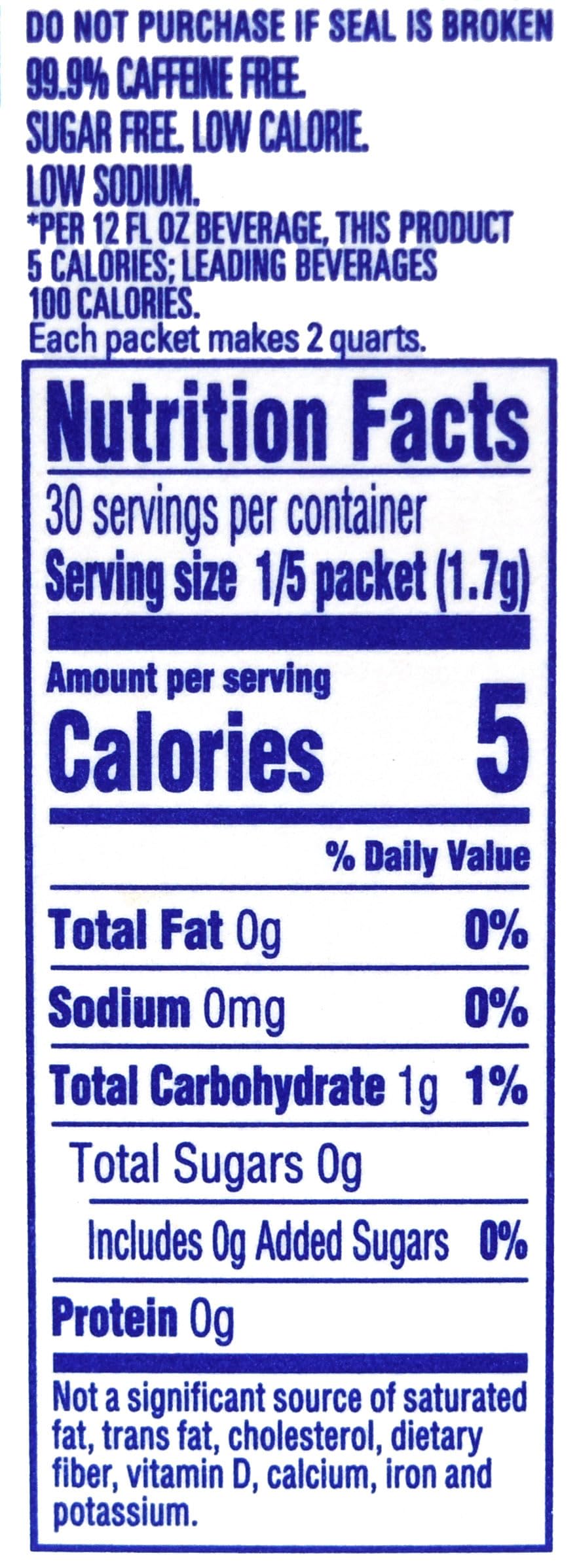 Crystal Light Lemon Decaf Iced Tea Natural Flavor Drink Mix, 12-Quart Canister (Pack of 4)